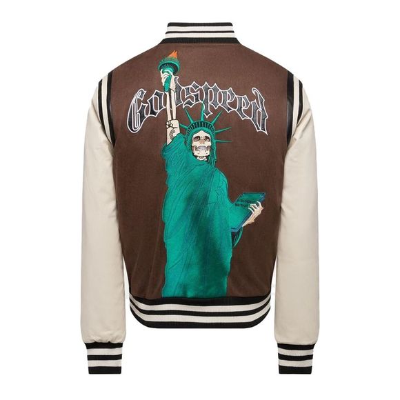 Godspeed | Jackets & Coats | Godspeed Varsity Jacket Statue Of Igwt Men ...